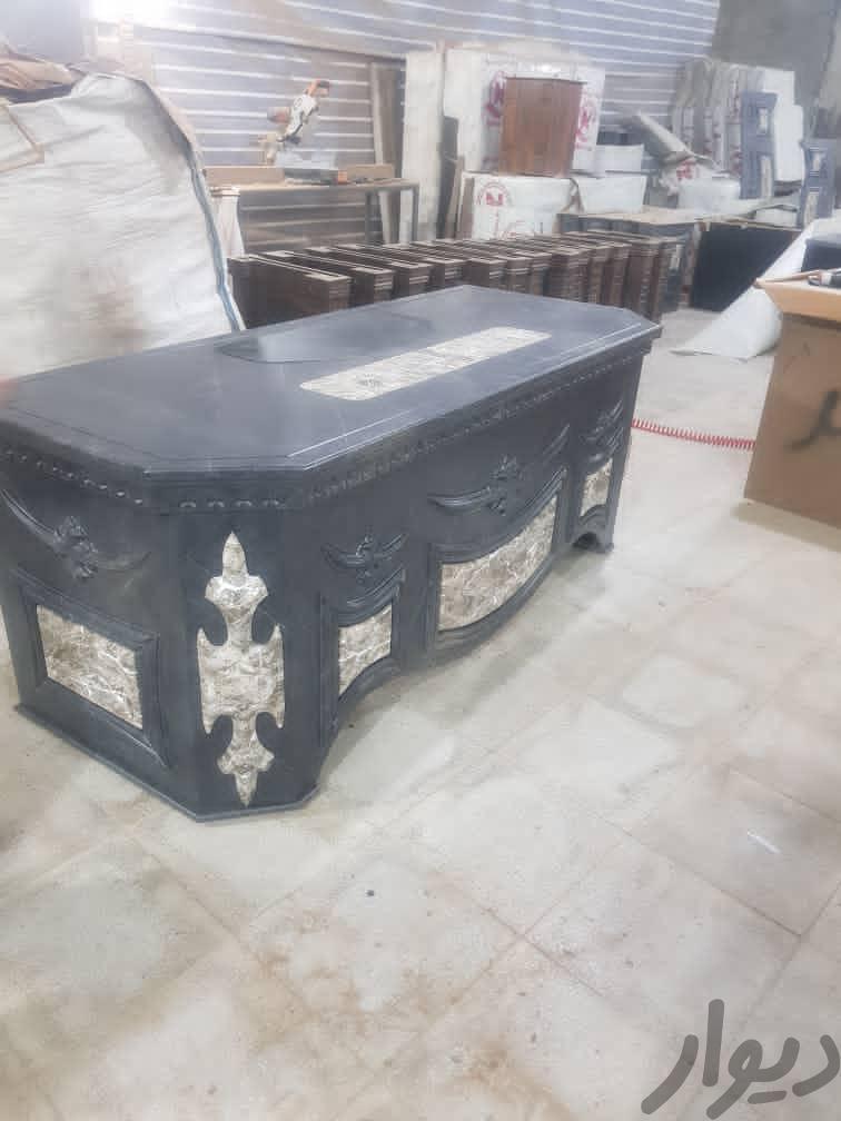 میز اداری مدیریت تمام وکیومMDF|دفتر کار|اصفهان، لمجیر|دیوار