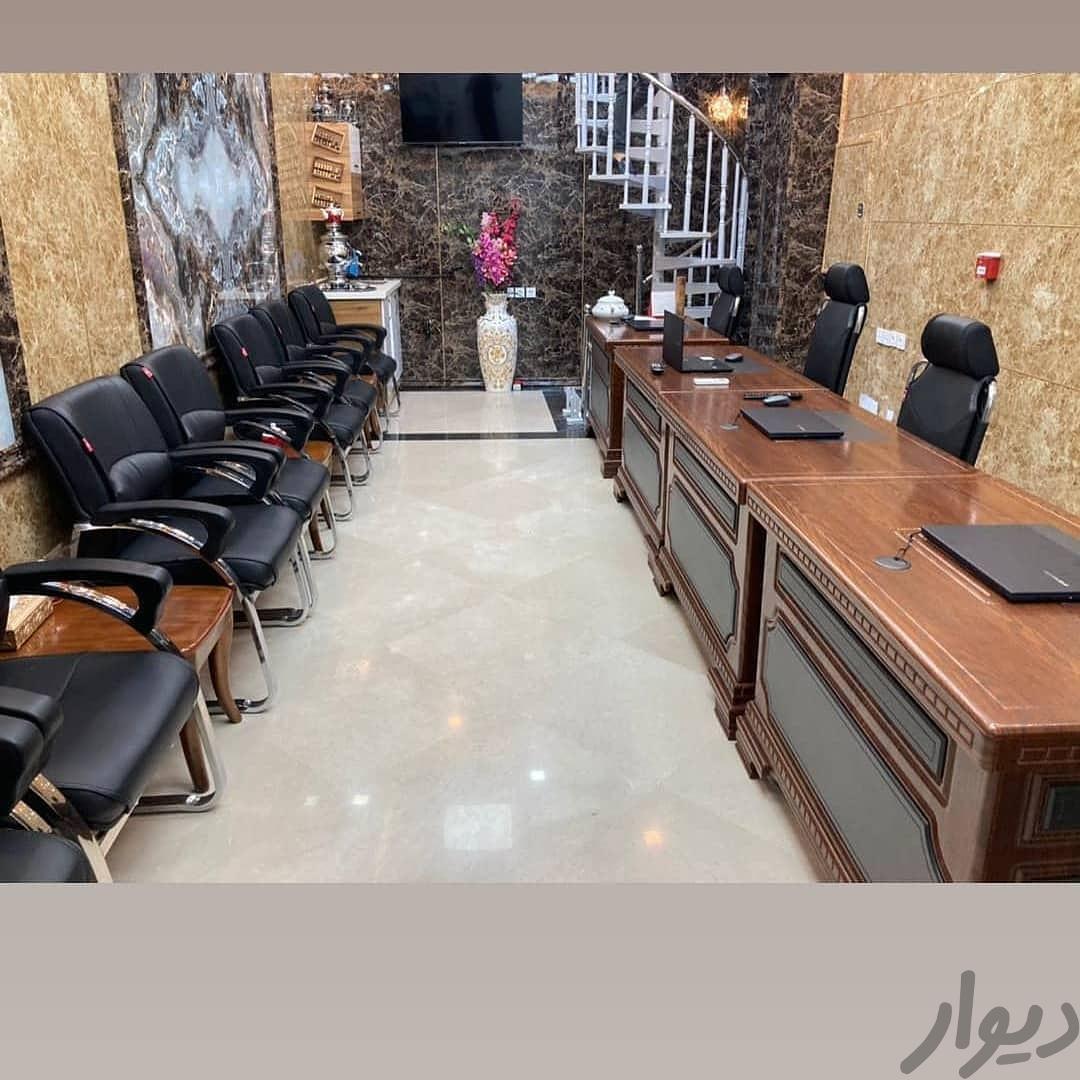 میز اداری مدیریت تمام وکیومMDF|دفتر کار|اصفهان، لمجیر|دیوار